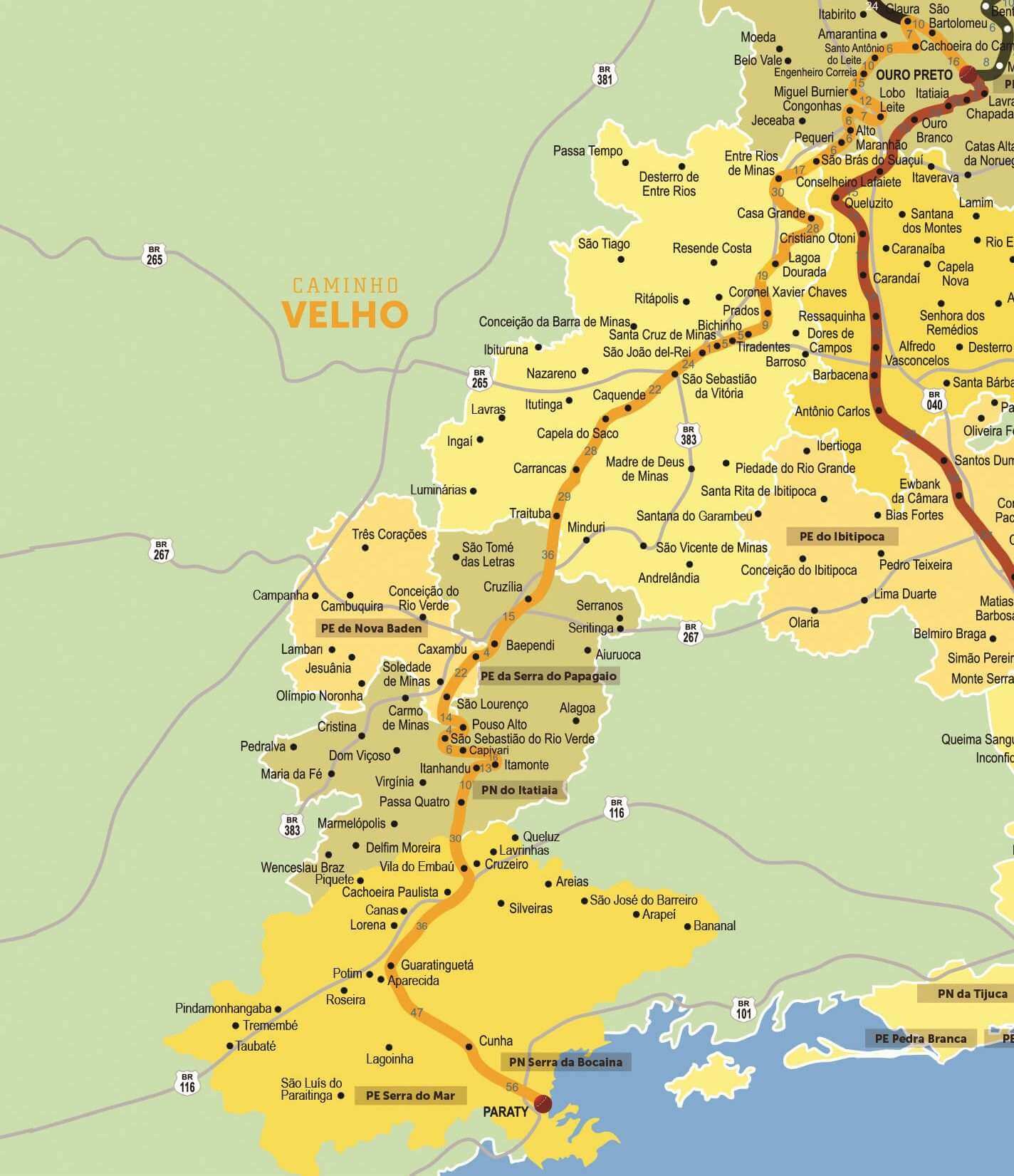 O que é a Estrada Real? - Bus - Passagem de Ônibus